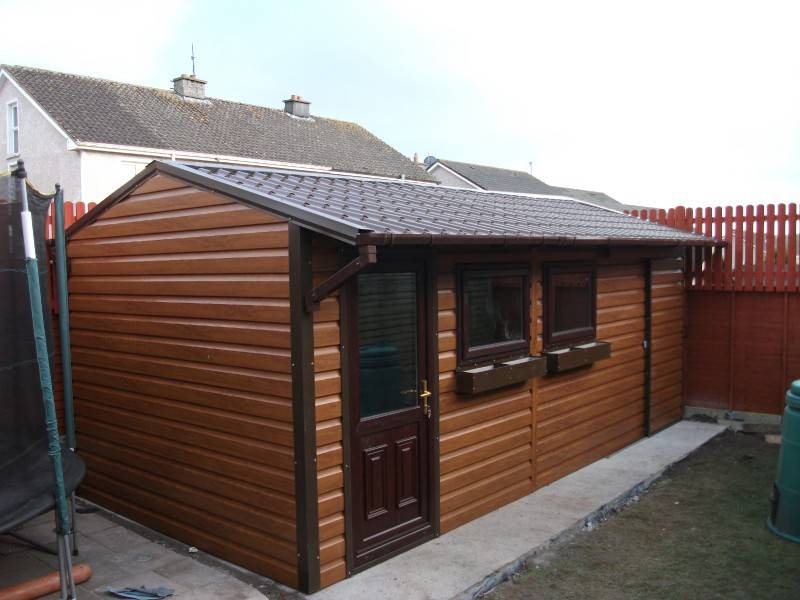 Steel Sheds and Garages Northern Ireland, Chalets, Greenhouses, Wooden ...